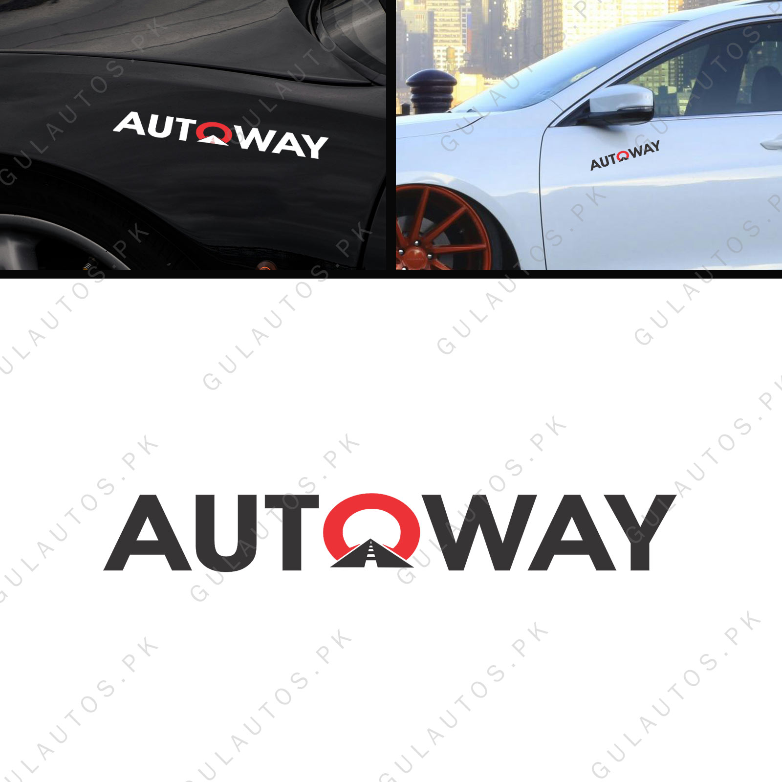 Autoway Sticker In Black By Gul Autos