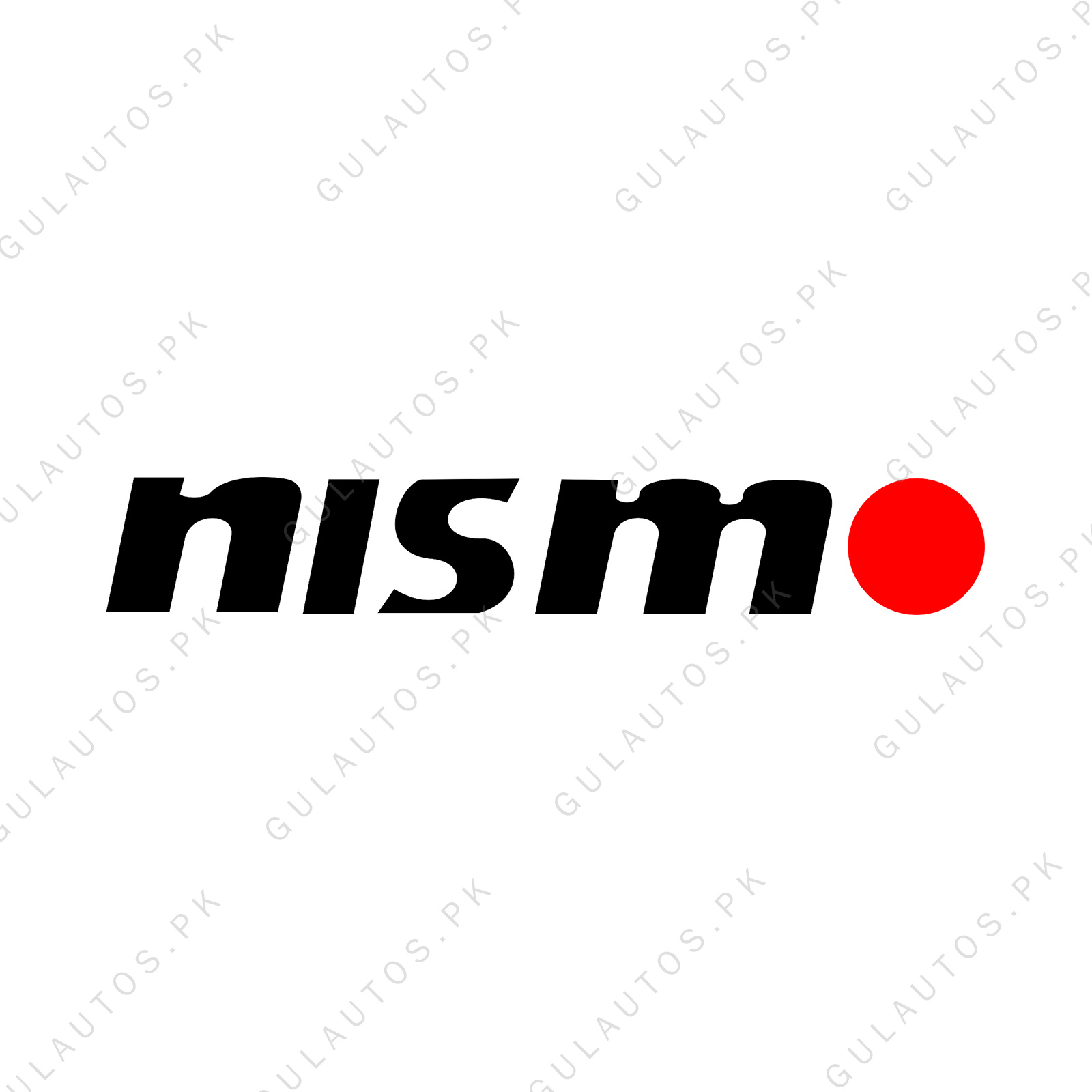 Nismo Sticker In Black BY Gul Autos