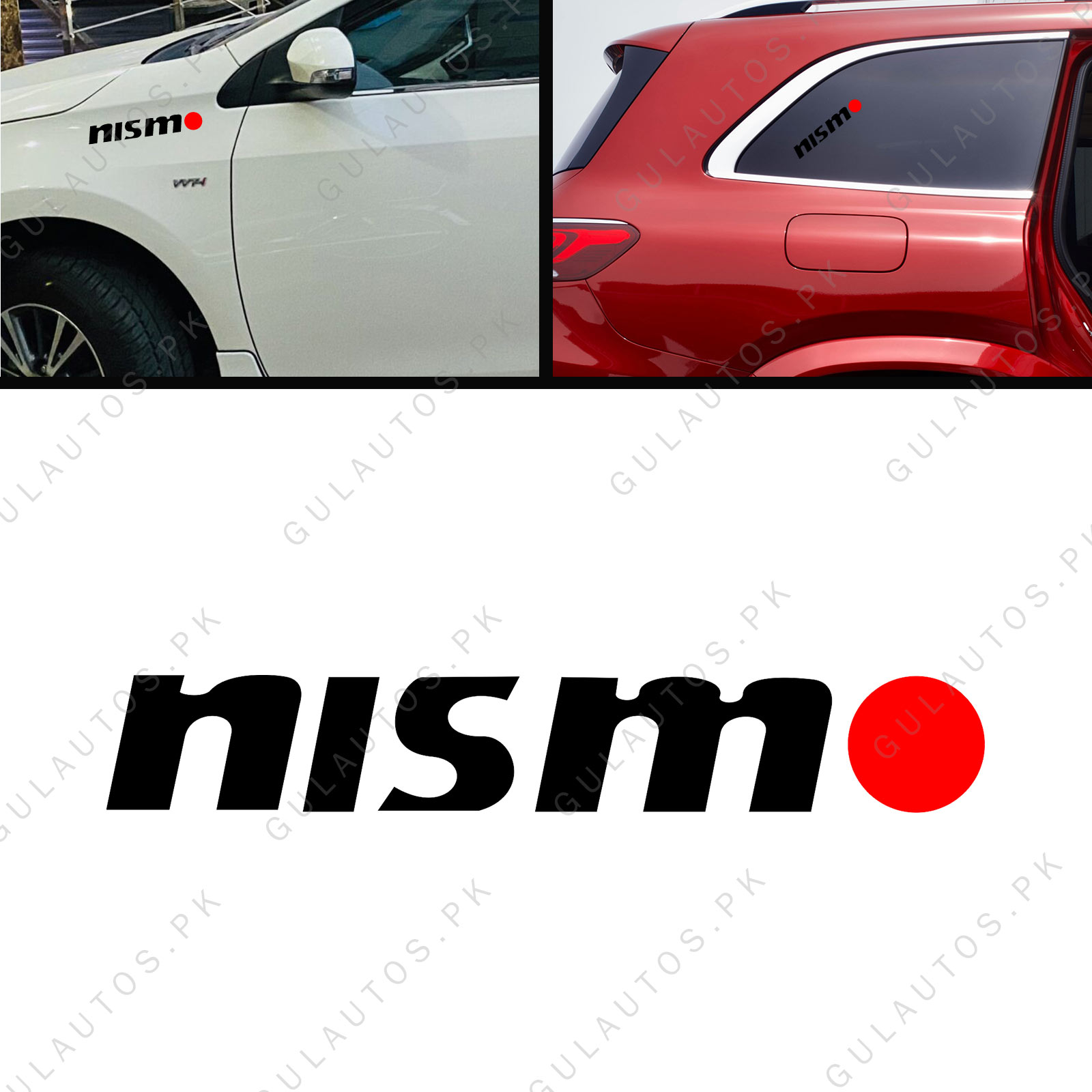 Nismo Sticker In Black BY Gul Autos