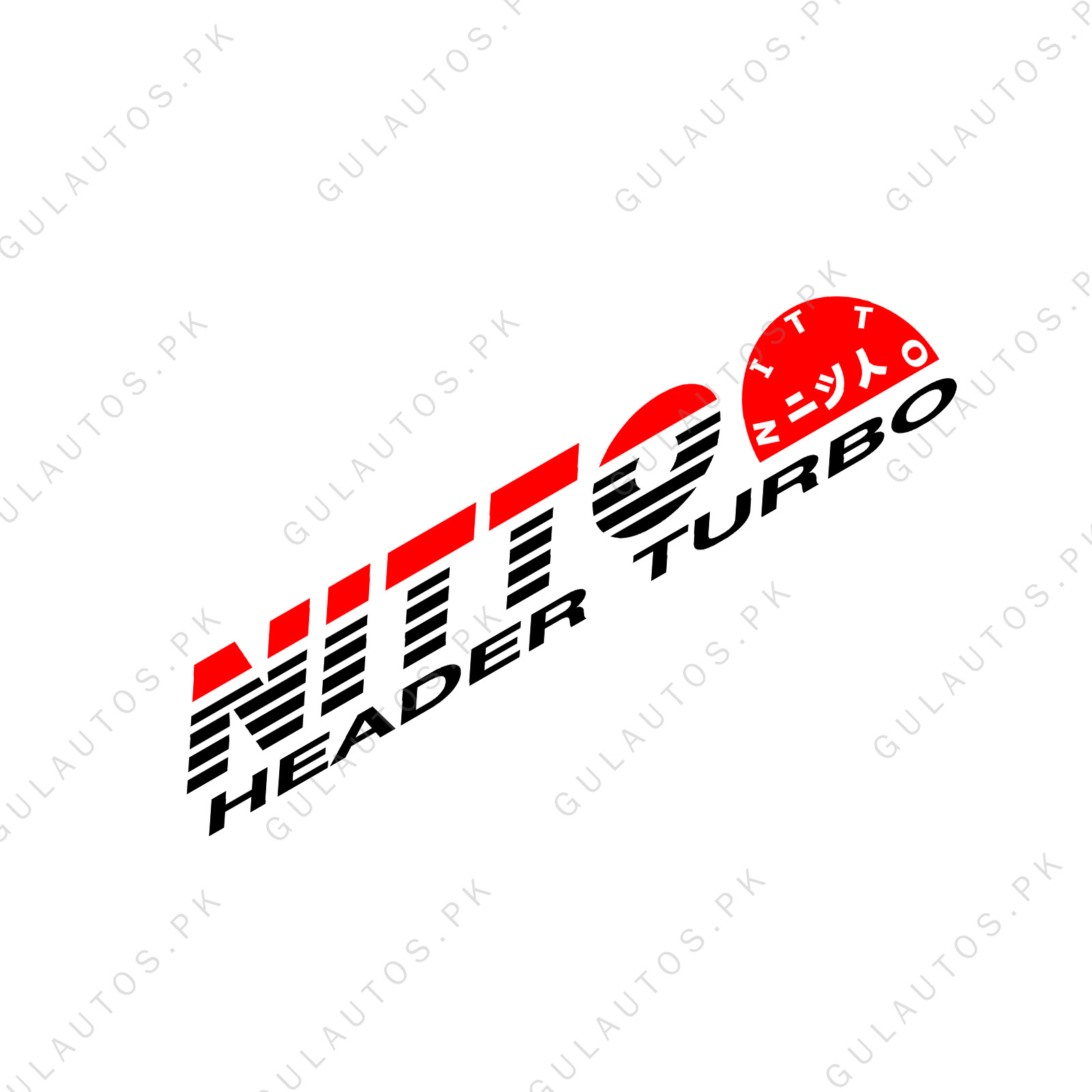 Nitto Header Turbo Sticker By Gul Autos