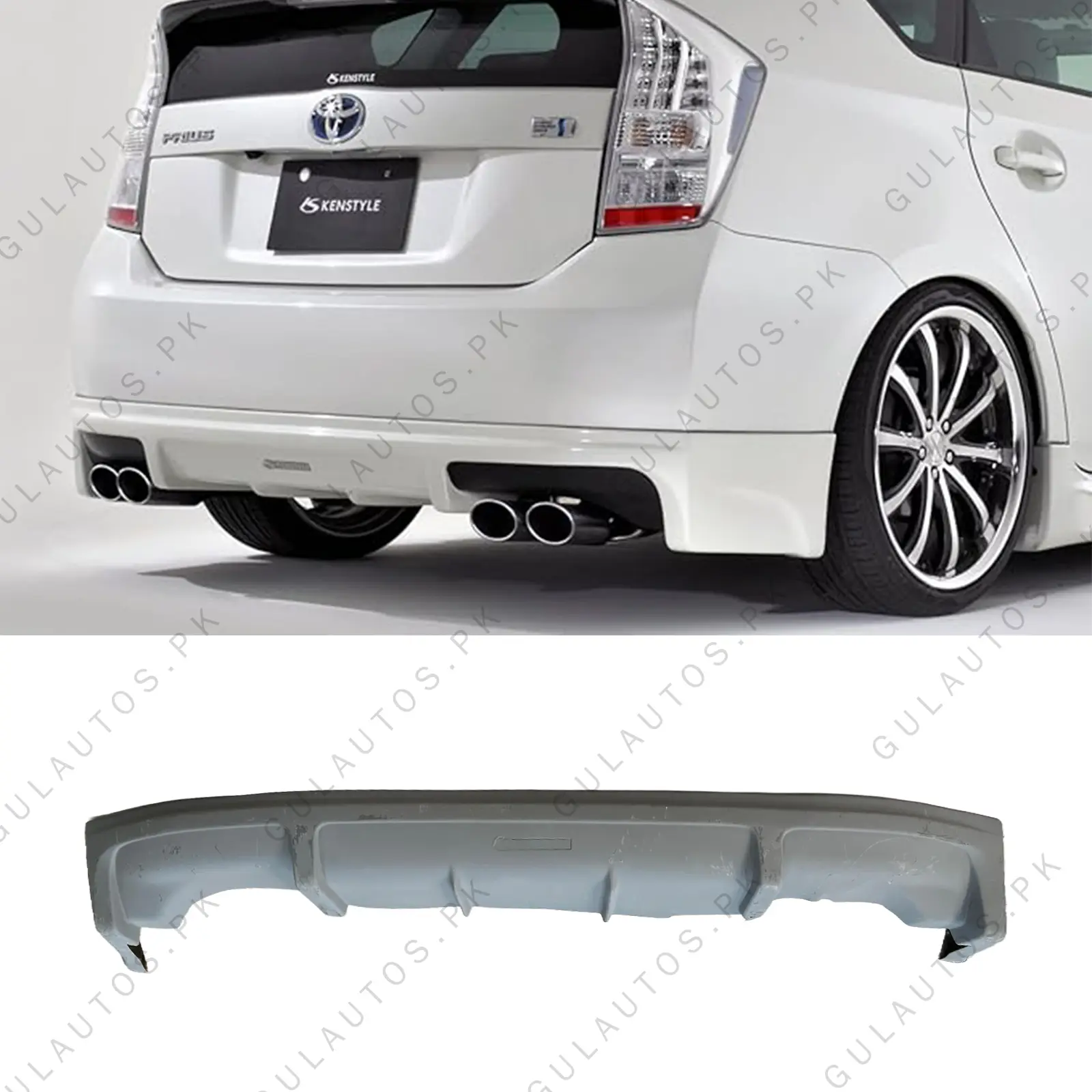 Toyota Prius Body Kit In Fiber Glass Unpainted | Back Bumper Body Kit ...